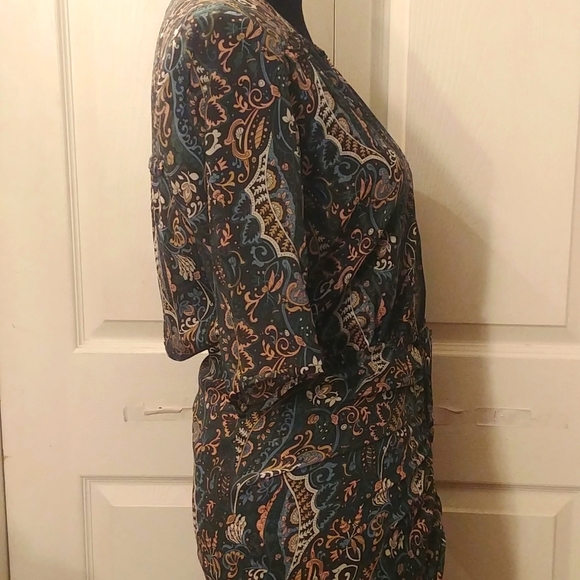 Veronica Beard | Dresses | Veronica Beard Silk Floral Long Dress 4 Leg ...